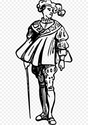 Free: 16th Century, Computer Icons, Drawing, White, Line Art PNG - nohat.cc