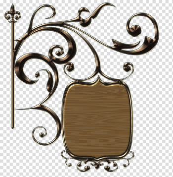 Free: Advertising signs, gray metal frame transparent background PNG ...