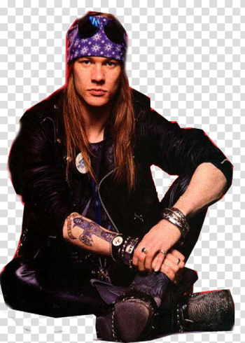 Free: Axl Rose transparent background PNG clipart - nohat.cc