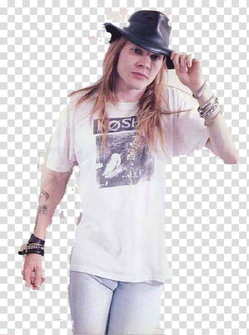 Free: Axl Rose transparent background PNG clipart - nohat.cc