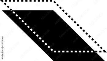 Free: Black outline fill parallelogram layered icon - nohat.cc