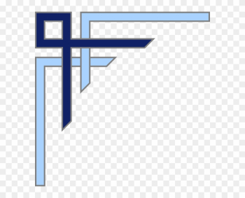 Free: Borders and Frames , Blue Corner transparent background PNG ...