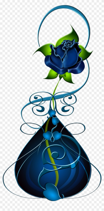 Free: Blue rose flower , Blue rose Flower Navy blue , blue flower ...