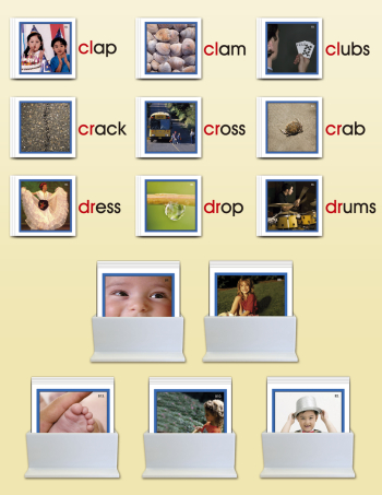 Free: Consonant Blend Pictures | Montessori Research and Development ...