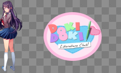 Free: Doki doki literature club logo png clipart images gallery for ...