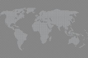 Free: Dotted World map PNG Image With Transparent Background #17 - nohat.cc