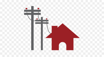Free: Electricity Utility pole Overhead power line Illustration ...