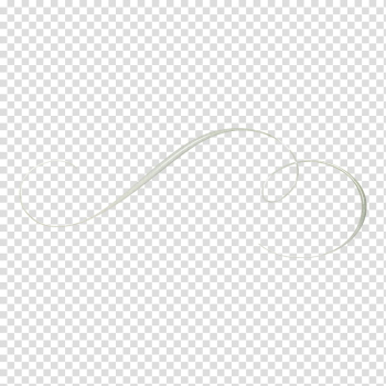 Free: Ethreal Scroll Elements, white curved line transparent background ...