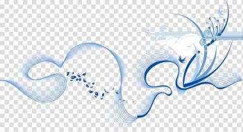 Free: Blue , Irregular lines transparent background PNG clipart - nohat.cc