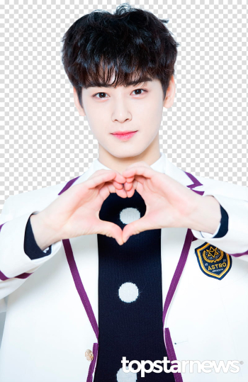 Free: Eunwoo ASTRO, man forming heart sign transparent background PNG ...