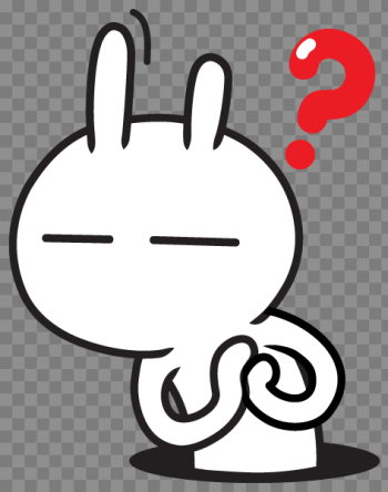 Free: Facebook Sticker Tuzki Rabbit PNG Download Free - nohat.cc