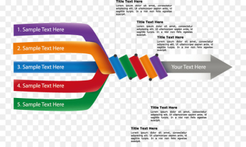 Free: Flowchart Presentation Illustration - Vector twisted arrows ...