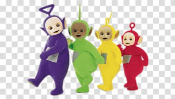 Free: Four Teletubbies illustration, Teletubbies Walking In Line ...