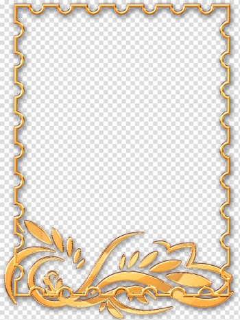 Free: Brown frame, Frames , powerpoint frame transparent background PNG ...