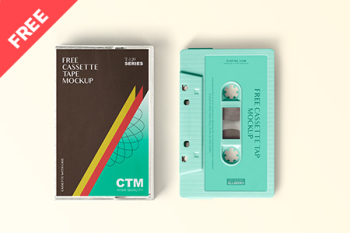Free: Free Cassette Tape Mockup - nohat.cc