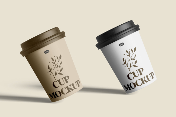Free: Free Medium Paper Cup Mockups - nohat.cc