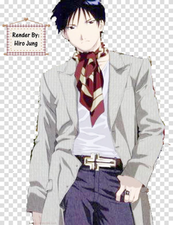 Free: Full Metal Alchemist, two male anime character transparent ...