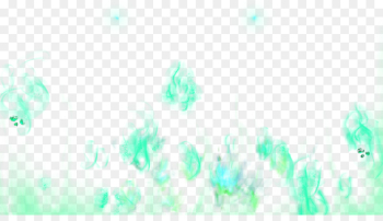 Free: Flames , green light illustration transparent background PNG ...