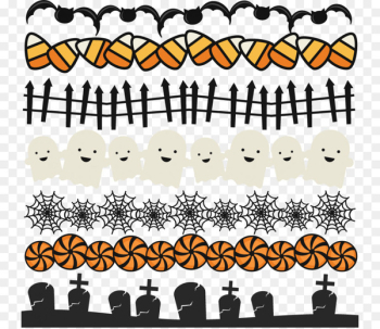 Free: Halloween Border PNG Image with Transparent Background - nohat.cc