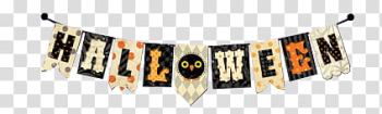 Free: Halloween Mega, white and orange halloween buntings transparent ...