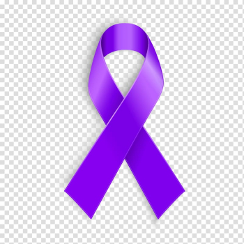 Free: Purple ribbon illustration transparent background PNG clipart ...