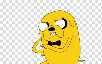 Free: Jake, yellow animal illustration transparent background PNG ...