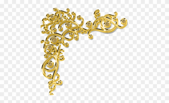 Golden corner border png - Free stock image / vector / a.i generated ...
