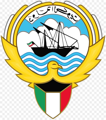 Free: Kuwait, Emblem Of Kuwait, Coat Of Arms, Emblem, Crest PNG - nohat.cc