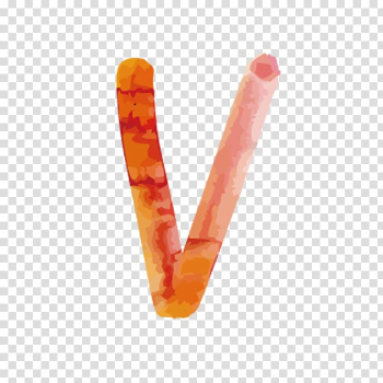 Free: Letter V, Watercolor letters V transparent background PNG clipart ...