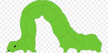 Free: Mammal Cartoon Green Illustration - Inch Worm Cliparts png ...
