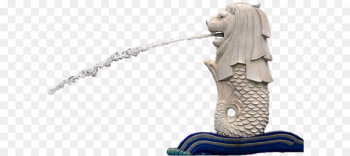 Free: Merlion Park Lion head symbol of Singapore Logo - others - nohat.cc