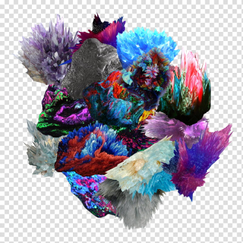 Free: New s, assorted-color abstract painting transparent background ...