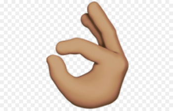 Free: OK Emojipedia Human skin color Sign language - Emoji - nohat.cc