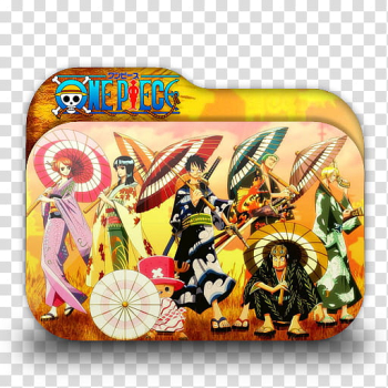 Free: One Piece Anime Folder Icon, One Piece transparent background PNG ...
