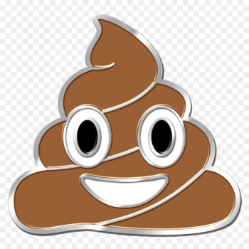 Free: Pile of Poo emoji Bumper sticker Decal - Emoji - nohat.cc