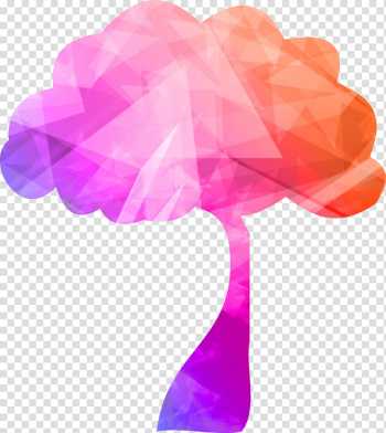 Free: Poster Tree Geometry, tree,Colorful tree transparent background ...