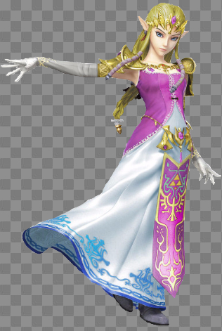Free: Princess Zelda Png - Ssb4 Zelda, Transparent Png - 986x1375 ...
