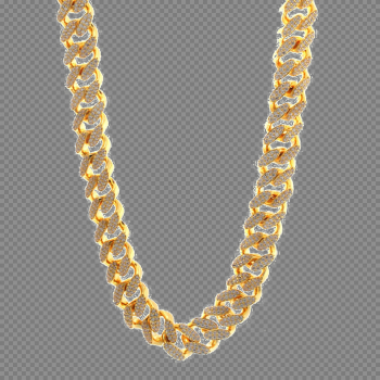 Free: Gold Cuban Link Chain PNG - MIXTAPEPSDS.COM - nohat.cc