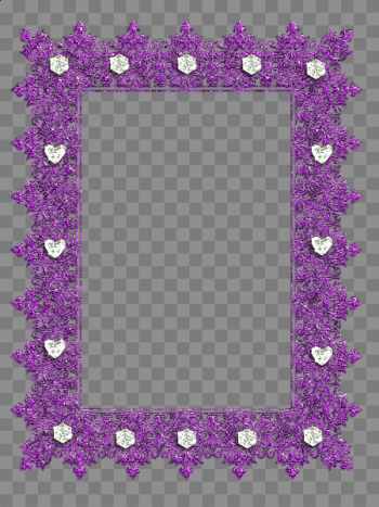 Free: Frame, purple borderline transparent background PNG clipart ...