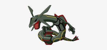 Free: 384rayquaza-shiny Xy Anime - Pokemon Rayquaza Shiny - 489x347 PNG ...