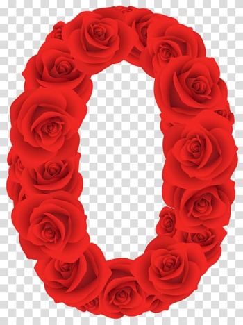 Free: Number Clip art - Red Roses Number Four PNG Clipart Image - nohat.cc