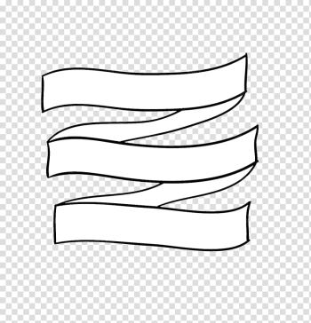 Free: Ribbon Overlays y ABR, white ribbon drawing transparent ...