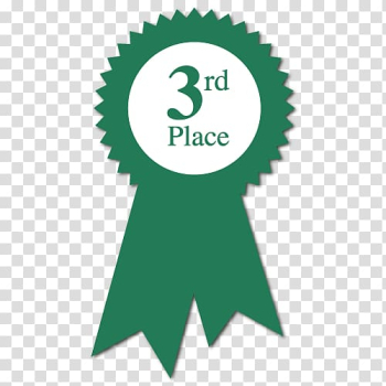 Free: Ribbon Third place Award , Third transparent background PNG ...