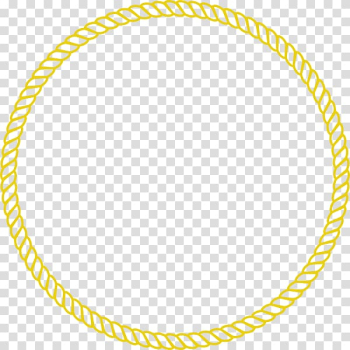 Free: Round yellow frame, Rope Circle , Transparaent Lasso transparent ...