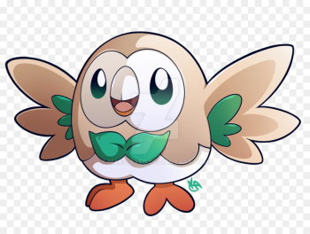 Free: Rowlet Litten Digital art Clip art - rowlet png download - 1024 ...