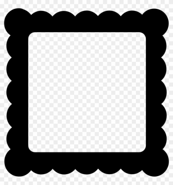Scallop Frame Clip Art Buy Border Clipart: "scallop Border Clipart"