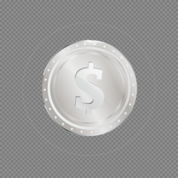 Free: Silver Coin Download Transparent PNG Image - nohat.cc