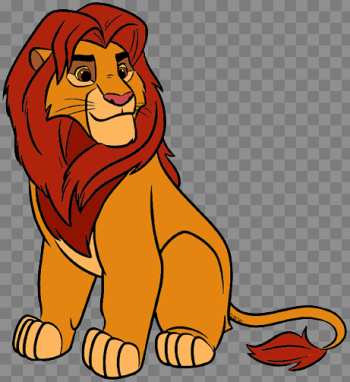 Free: Simba Transparent Image - nohat.cc