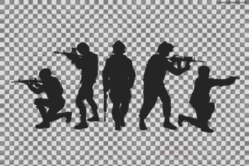Free: Soldier, Gun, transparent png image & clipart free download ...
