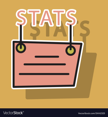 Free: Sticker statistics icon infographic chart symbol vector image ...